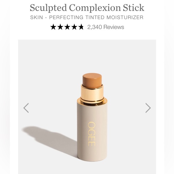 Ogee | Makeup | Ogee Sculpted Complexion Stickskin Perfecting Tinted Moisturizer Oak 55n | Poshmark